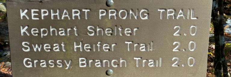 Kephart Prong Trail
